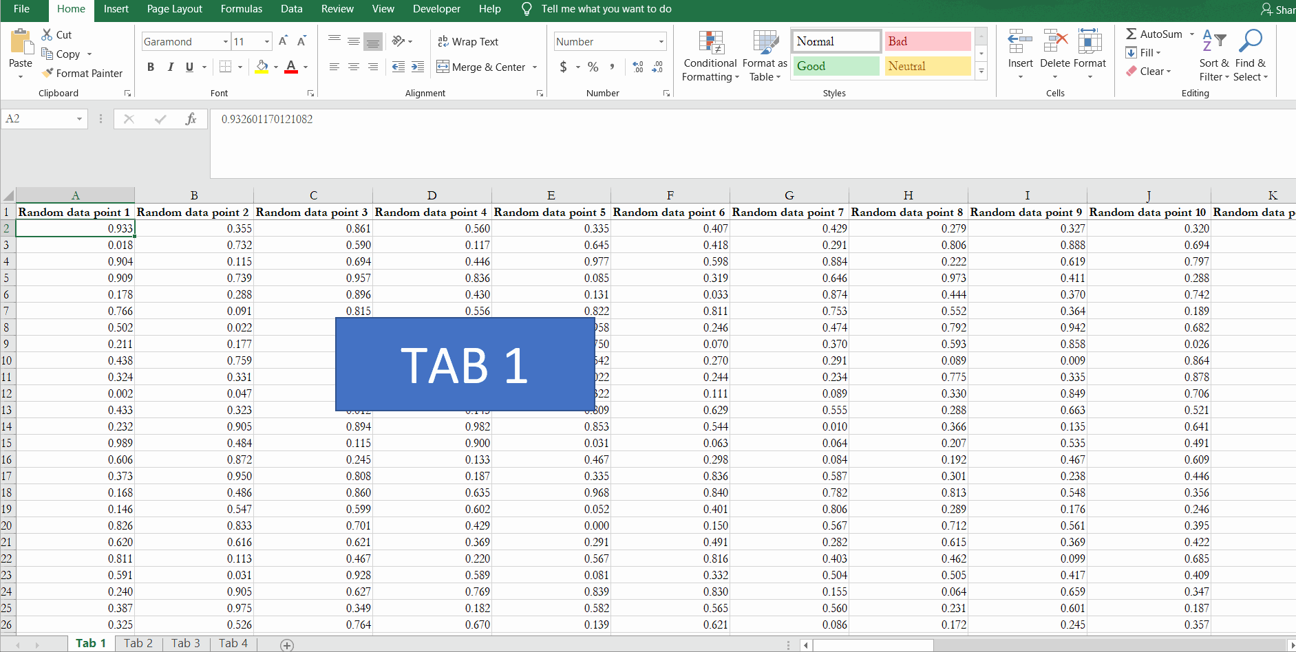 Cc Four Excel Quick Tips To Navigate Data Faster